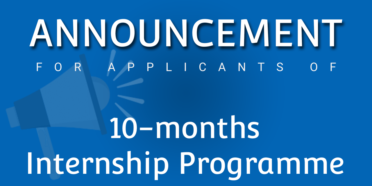 10-months Internship Programme — Selection Process – Vizrex