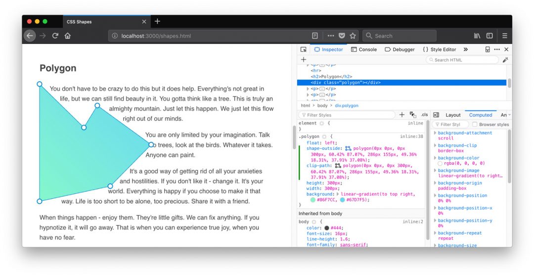 An Introduction to CSS Shapes